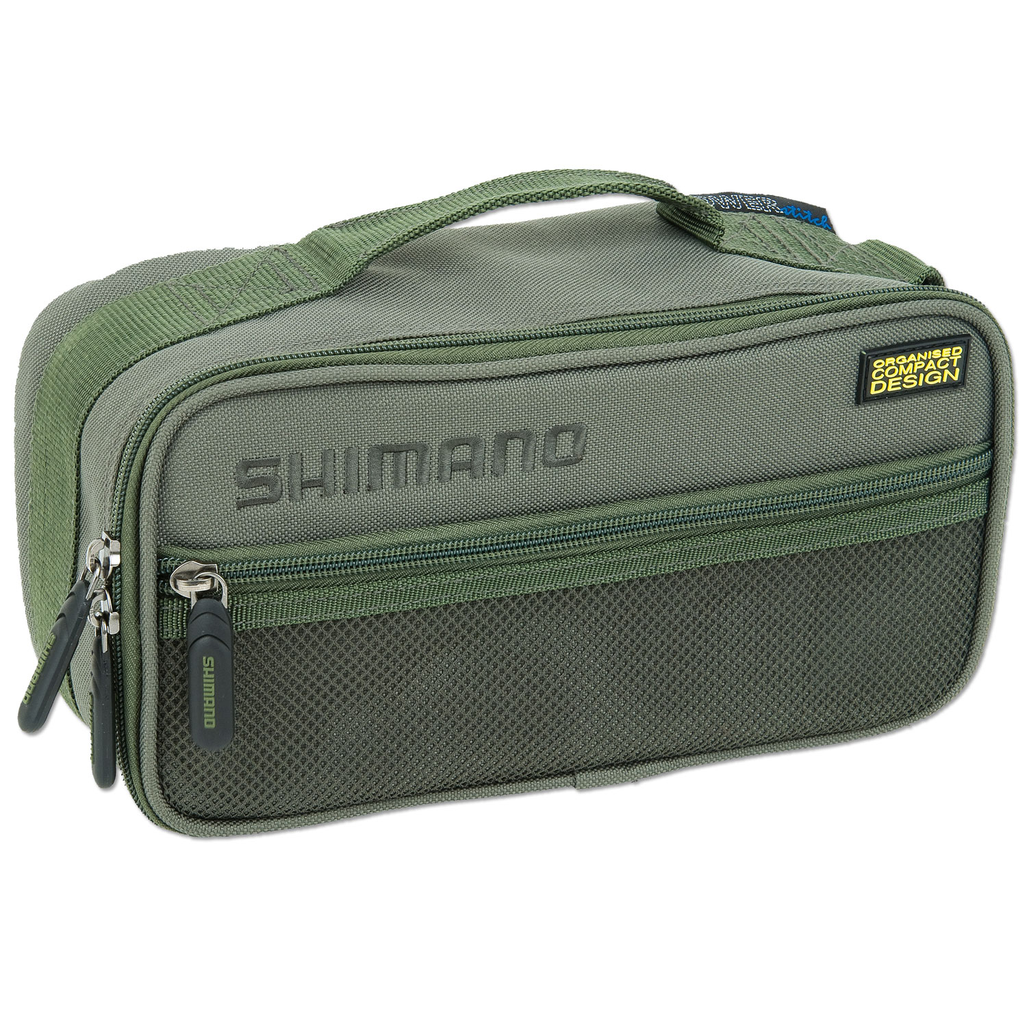 Shimano Olive Small Accessory Case | Angling Direct