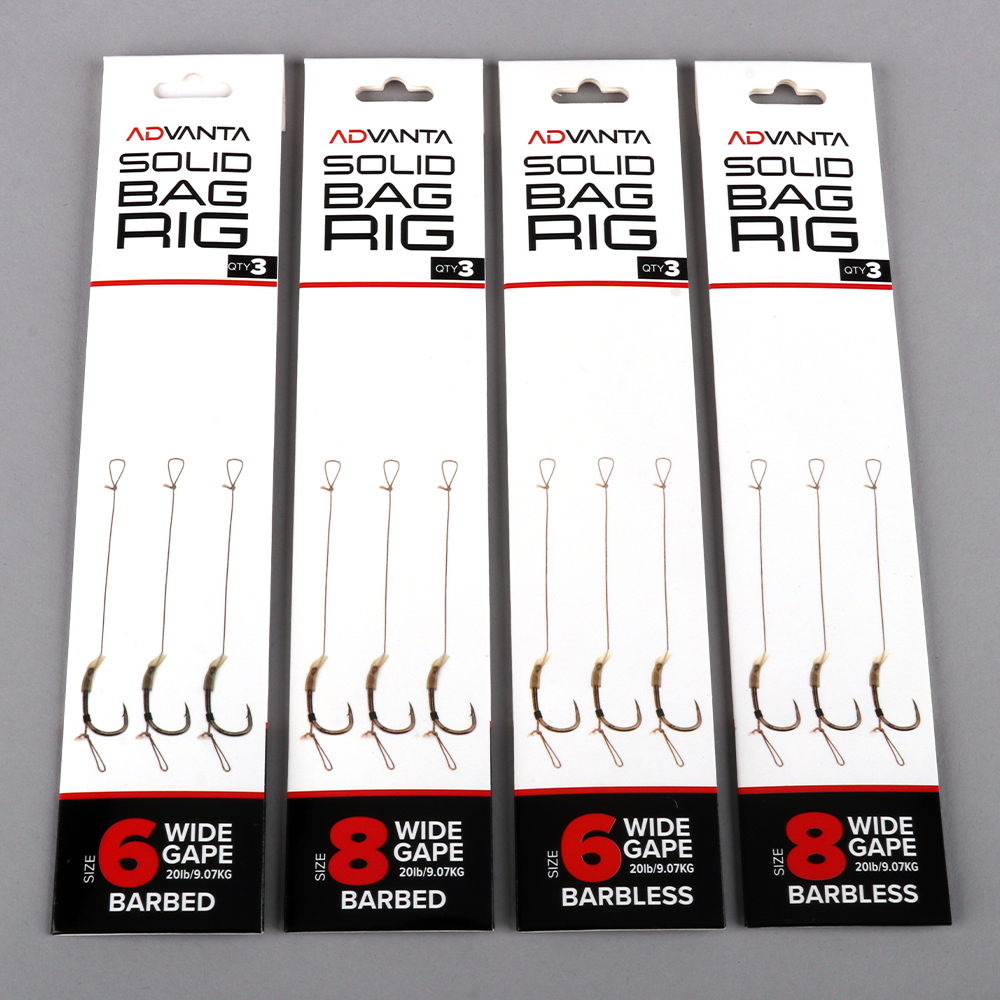 Bas de Ligne Advanta Solid Bag Rig - Barbed