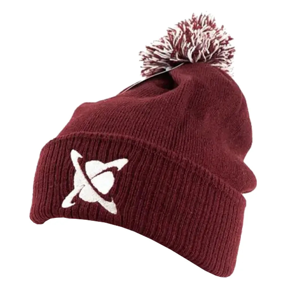 Chapeau CC Moore Burgundy Bobble Hat