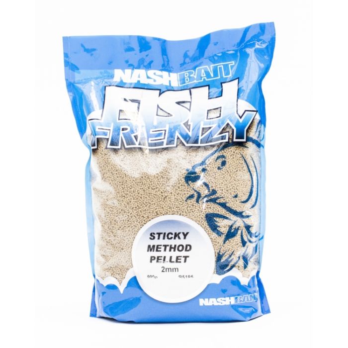 Nash Fish Frenzy Sticky Method Pellet, Size: 2mm, Weight: 900g