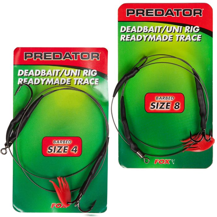 Fox Predator Deadbait Uni Rig Ready Made Trace