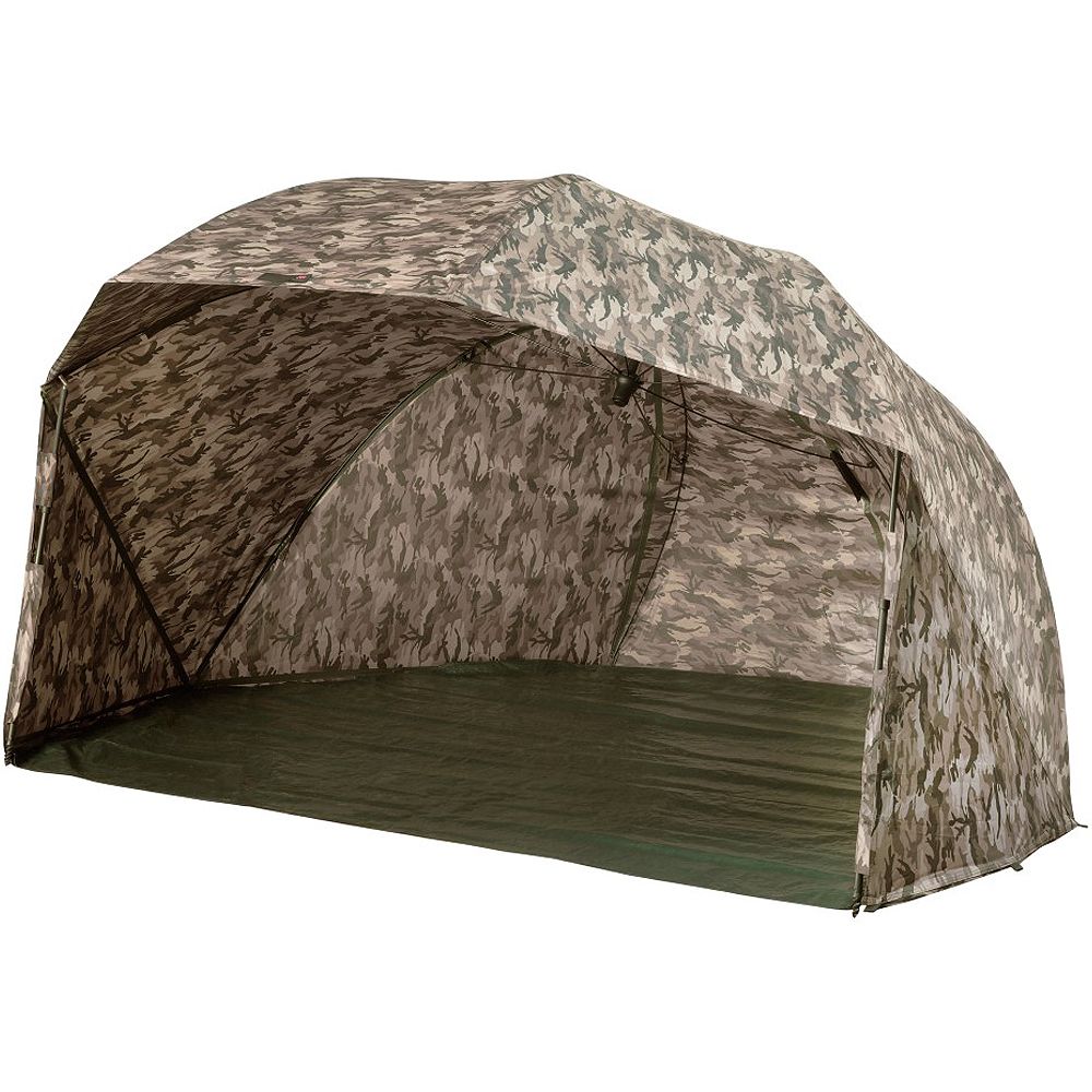 JRC Contact Camo 60" Oval Brolly| Angling Direct