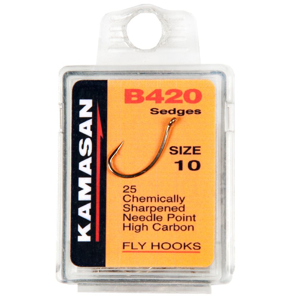 Kamasan B420 Sedges Fly Hooks