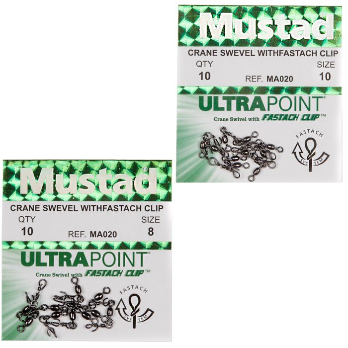 Mustad Crane Swivel With Fastach Clip
