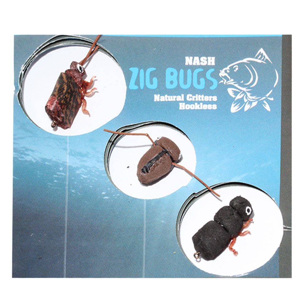 Nash Zig Bugs Attractor Critters - Hookless