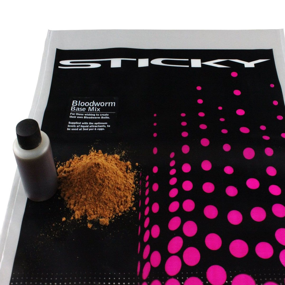 Sticky Baits 5kg Bloodworm Basemix And Liquids
