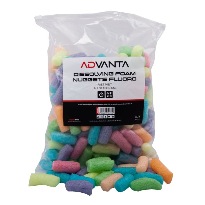 Advanta Dissolving Foam Nuggets Fluoro 4L Produit PVA