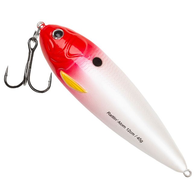 Leurres Abu Garcia Beast Rattlin Atom Lure - Red Head