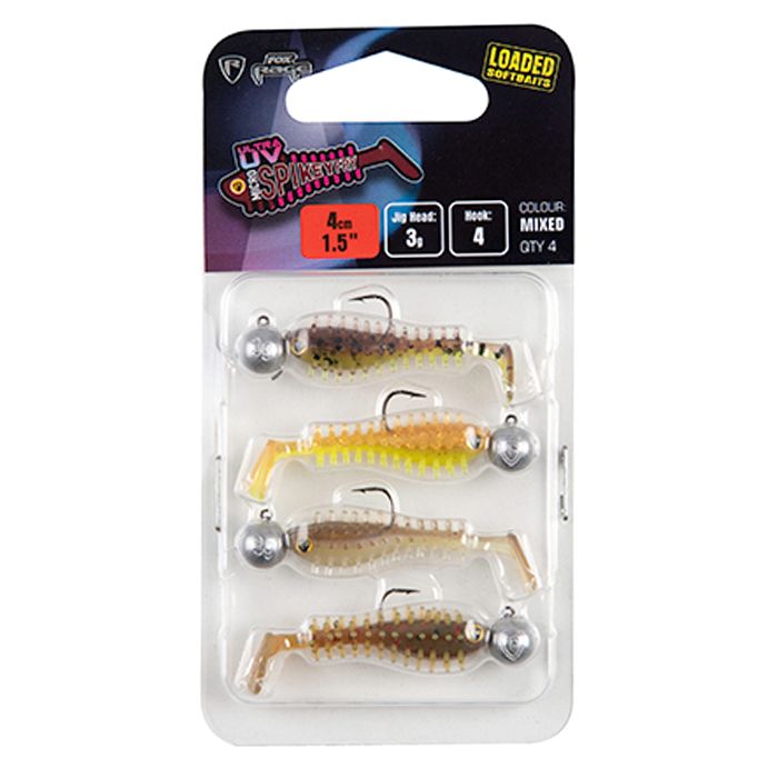 Leurre Fox Rage Ultra UV Micro Spikey Fry Mixed Colour Loaded Pack 3g