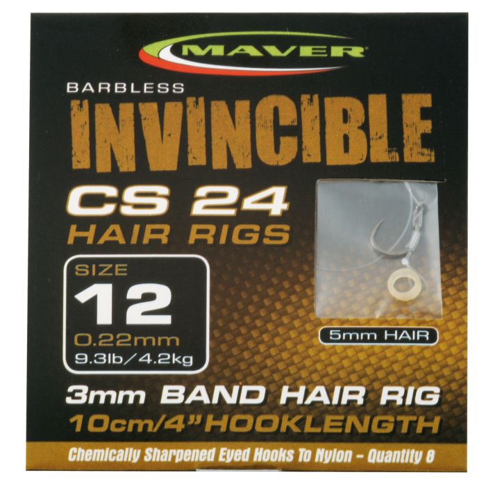 Maver Invincible CS24 Banded Hair Rigs