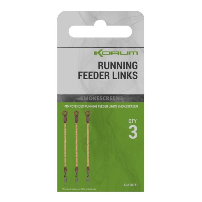 Korum Smokescreen Running Feeder Links