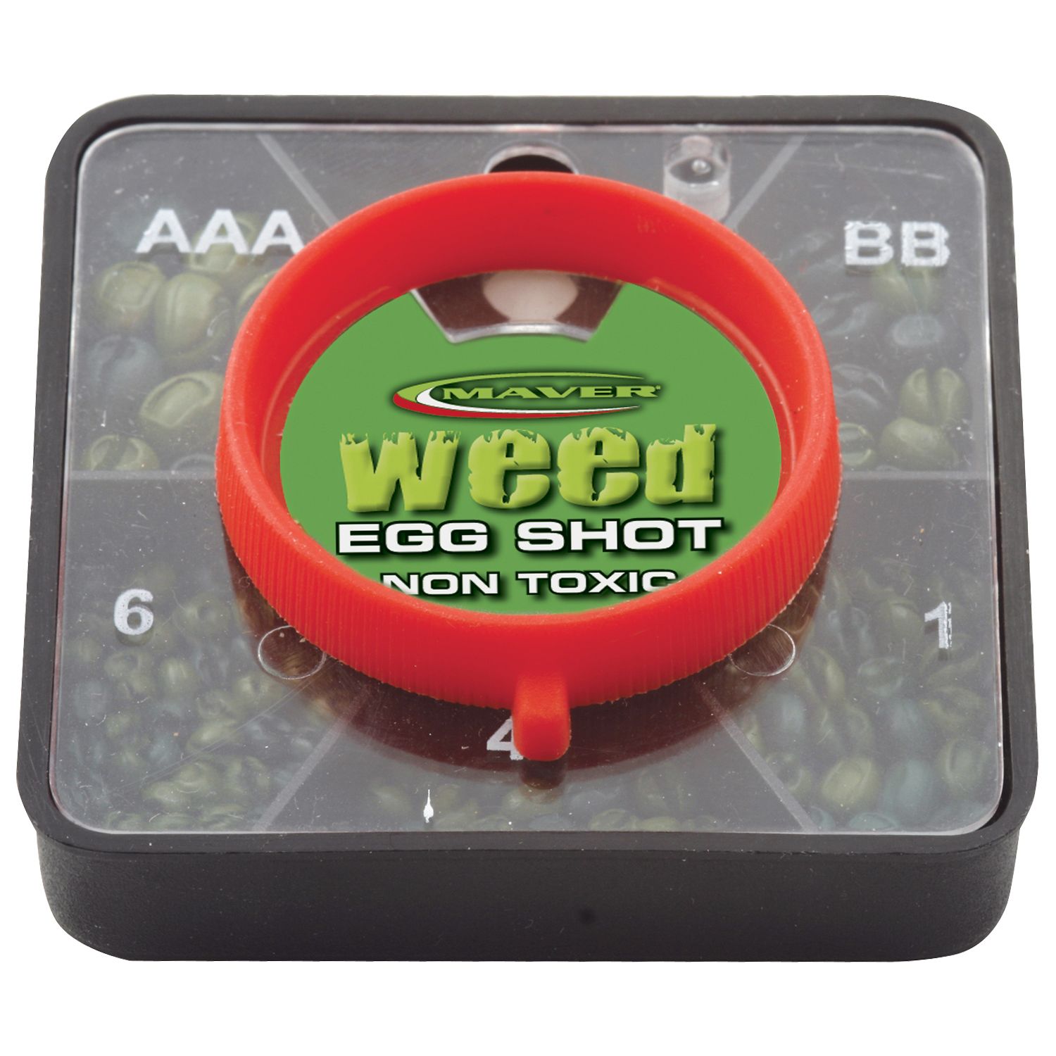 Maver Egg Shot 5 Compartment Dispenser Weed