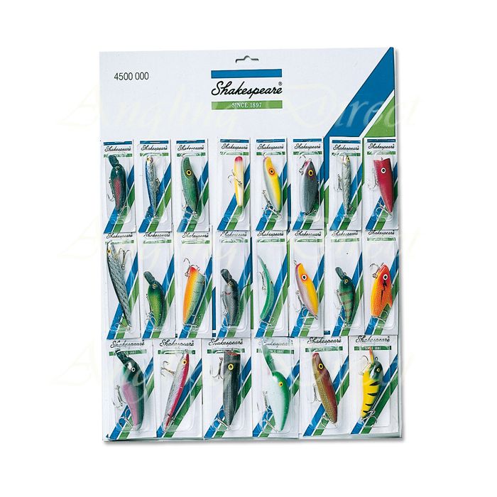Shakespeare Lure Assortment Card