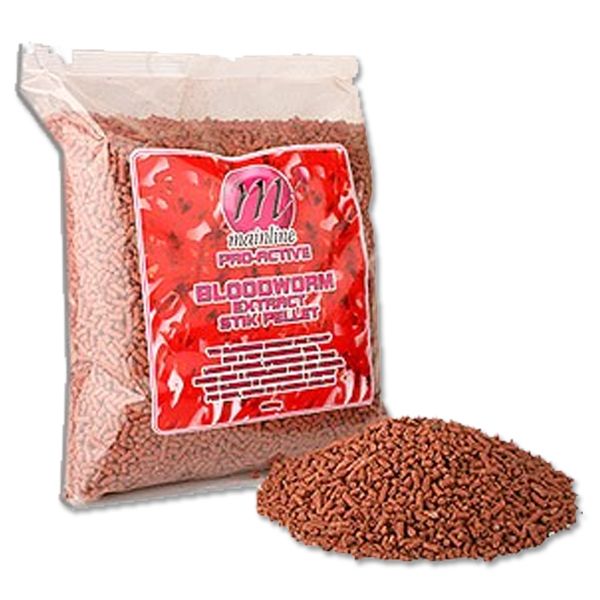 Mainline Bloodworm Stik Pellets