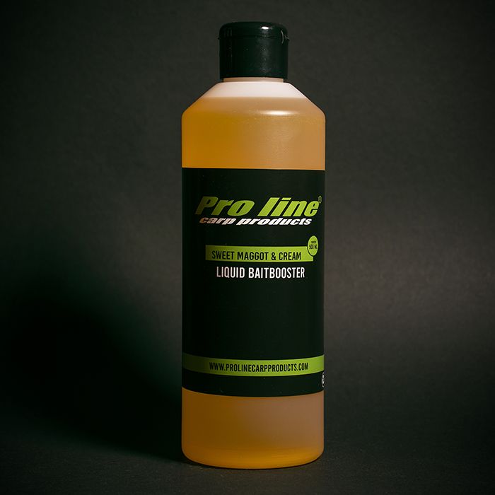 Sweet Maggot & Cream Liquide de Booster pour Appâts de Pêche de Proline