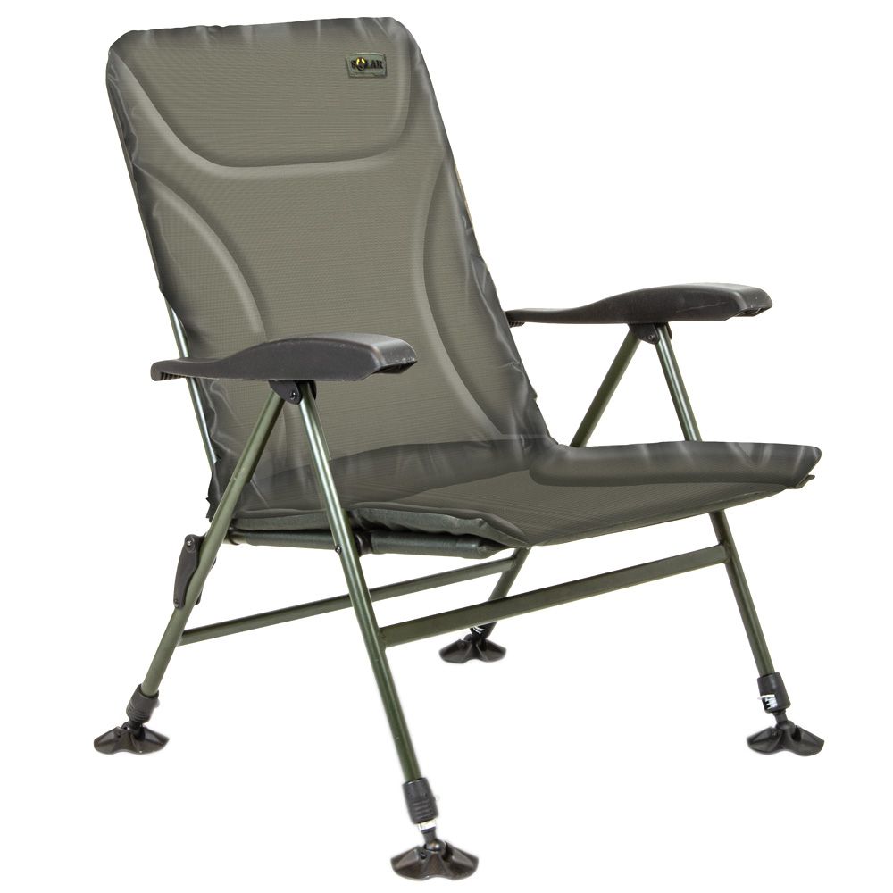 Chaise Inclinable Solar Tackle Undercover Verte | Angling Direct FR