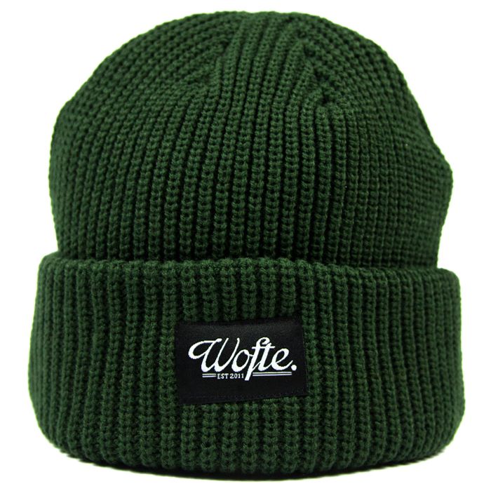 Wofte Olive Heritage Beanie
