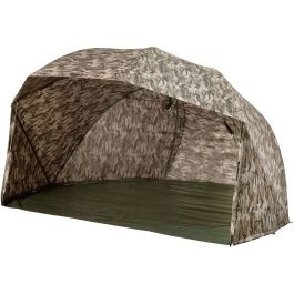 JRC Contact Camo 60" Oval Brolly| Angling Direct