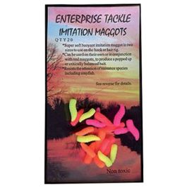 Enterprise Tackle Imitation Flouro Maggots Mixed Pack