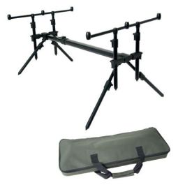 Rovex Aluminium 3 In 1 Rod Pod + Carry Case