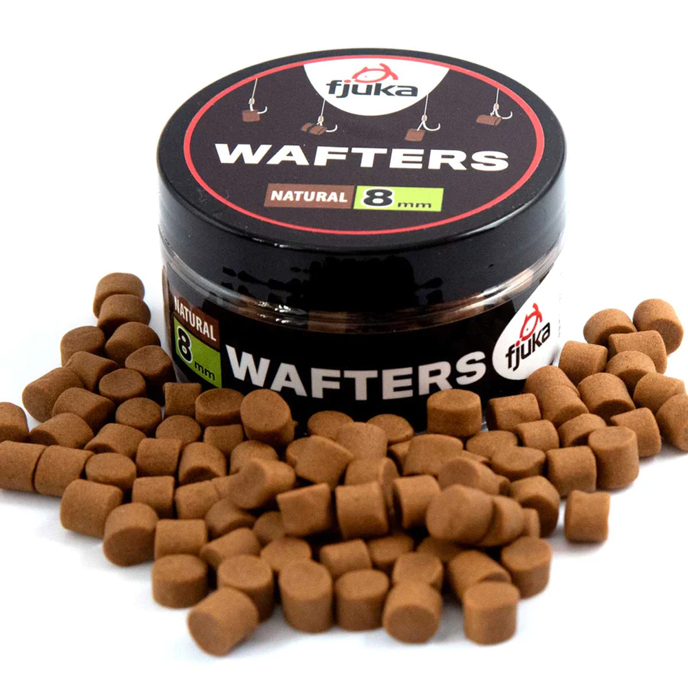 Fjuka Hookable Wafters Natural | Angling Direct FR