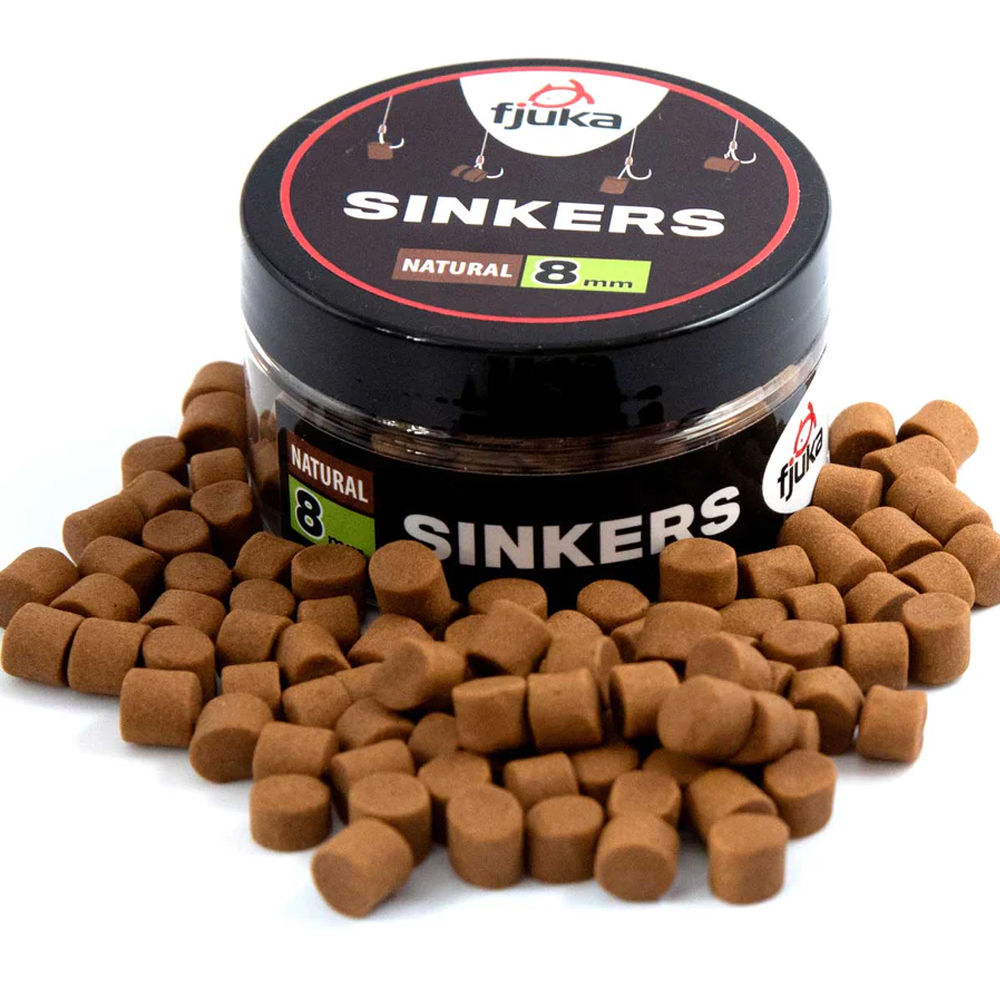 Fjuka Hookable Sinkers Natural | Angling Direct FR