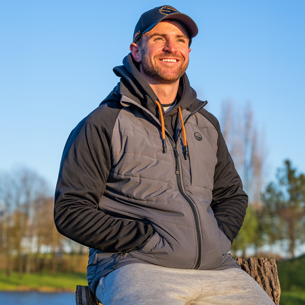 Veste Guru Hybrid Jacket - Charcoal