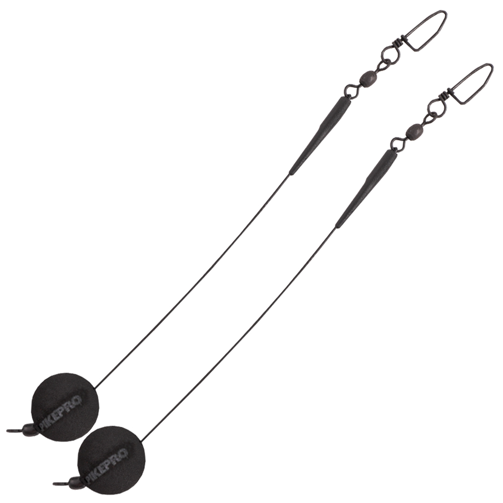 PikePro Black Wire Leger Stems