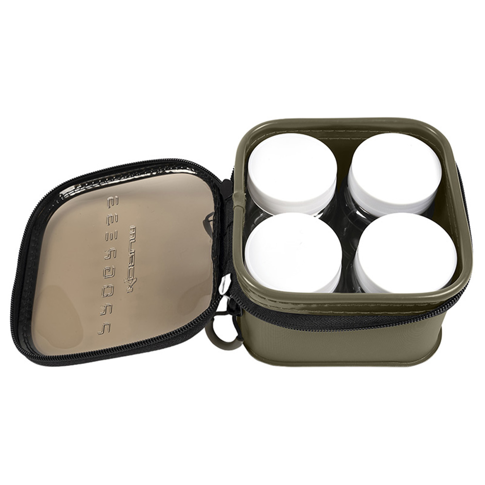 Korum Progress EVA Hookbait Pouch & Pots - 4 Tub