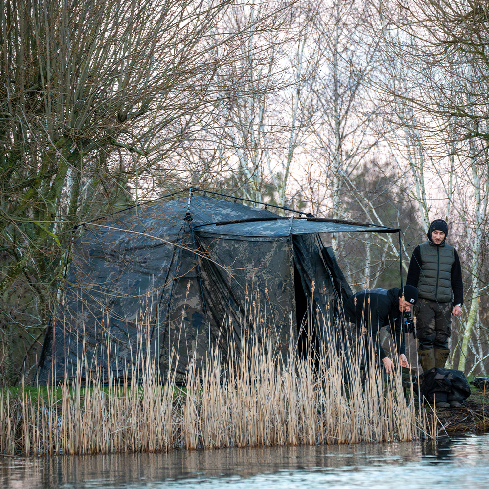 Biwy Nash Bank Life Blockhouse Camo Pro Bivvy 2025