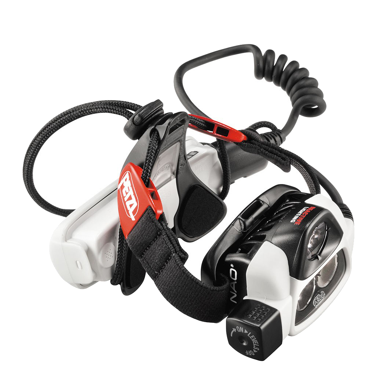 Petzl Nao - Rechargeable Headlamp with Self-Adjusting Lighting