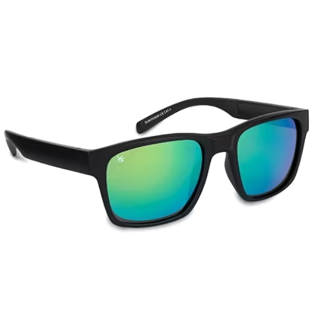 Lunettes de Soleil Shimano Yasei Green Revo Sunglasses - Black Frame ...