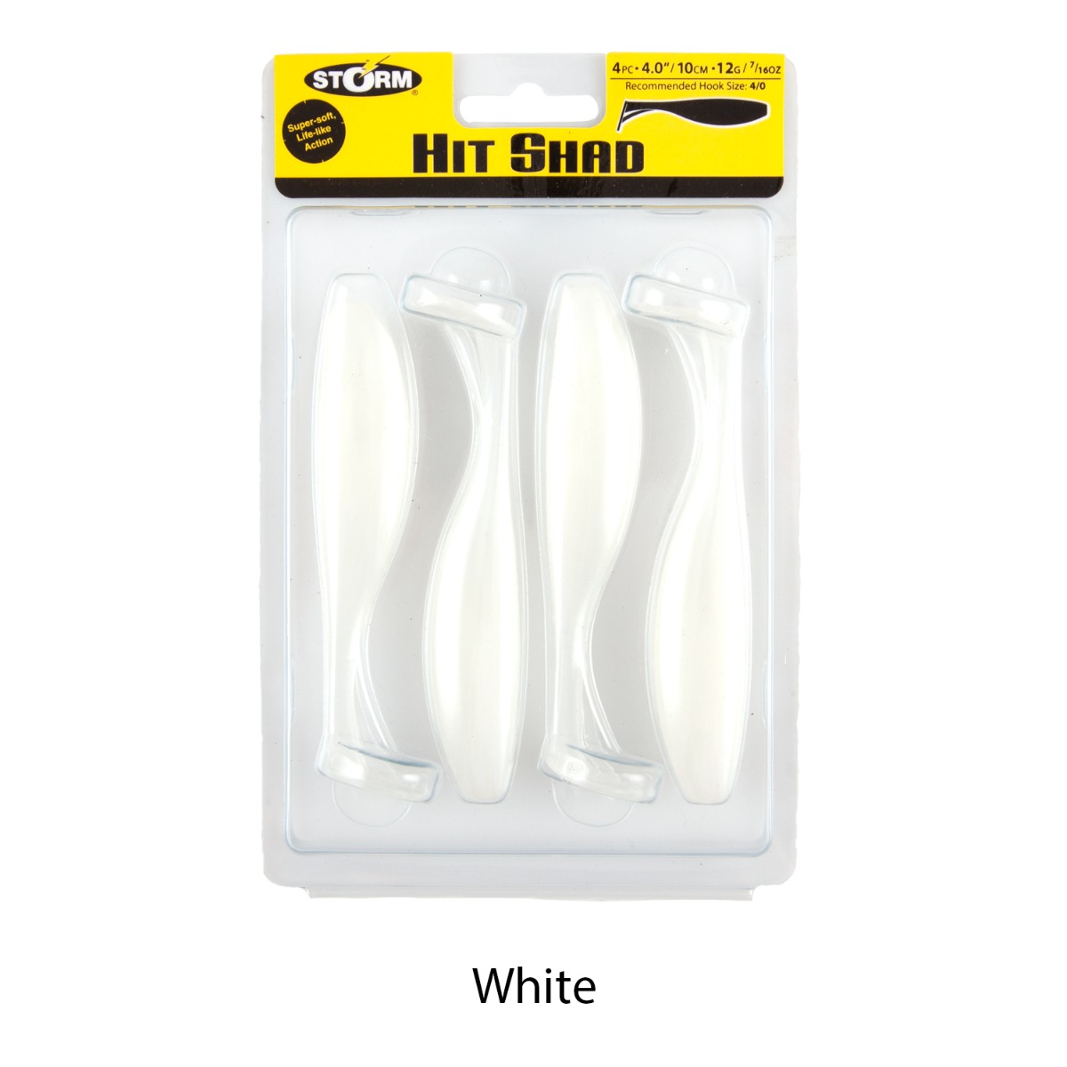 Storm HIT Shad Lure 4 Inch