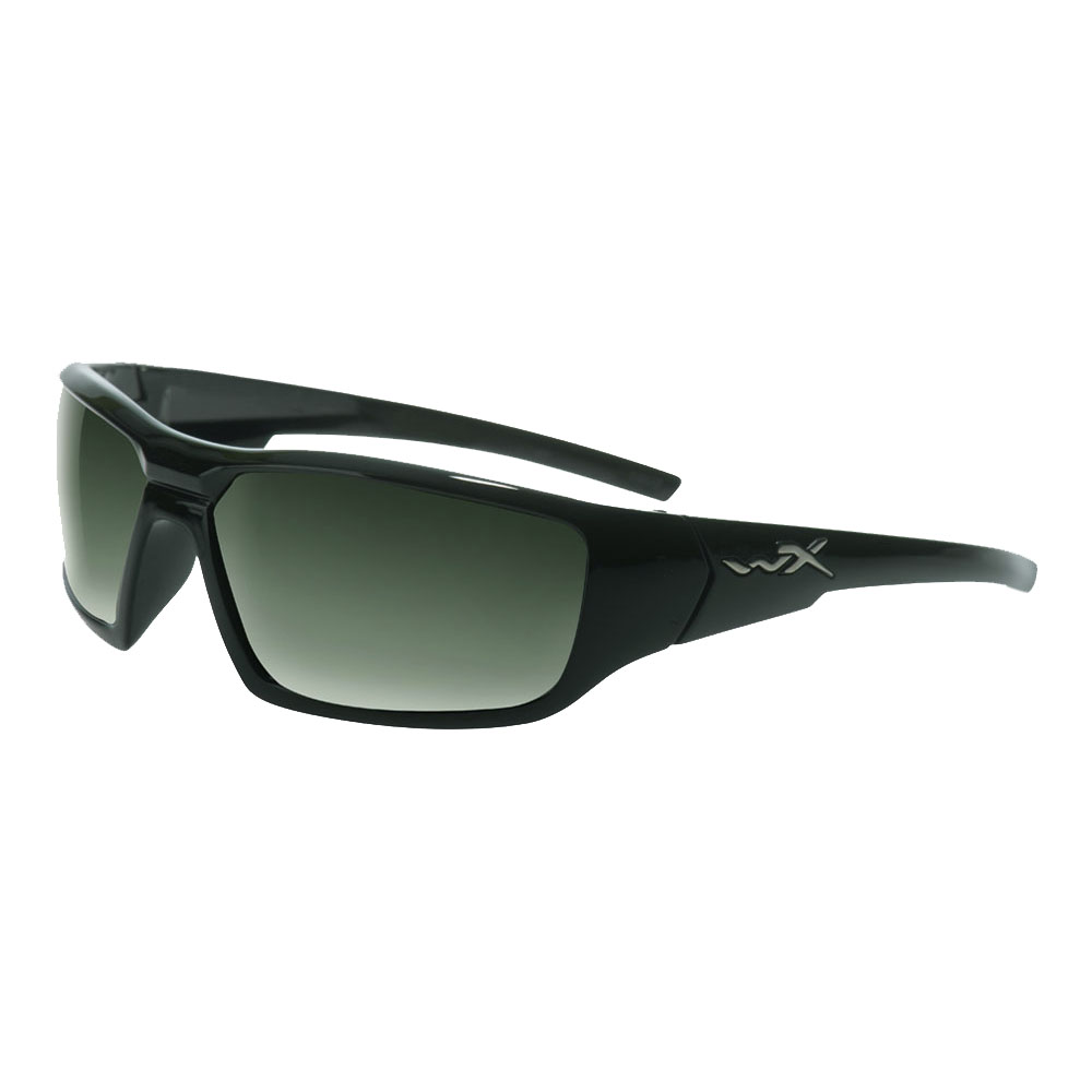 Wiley X Censor Smoke Green Lens Sunglasses