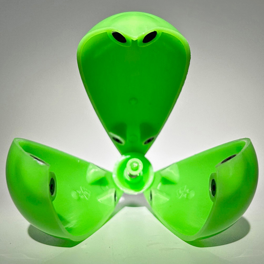 Bait Rocket Wolf Tri-Spod X Competition - Nite Glow Green